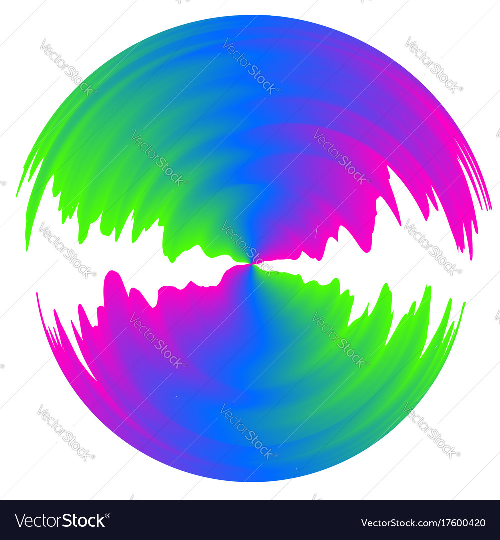 Abstract colorful rainbow wave background Vector Image Abstract colorful rainbow wave background Vector Image