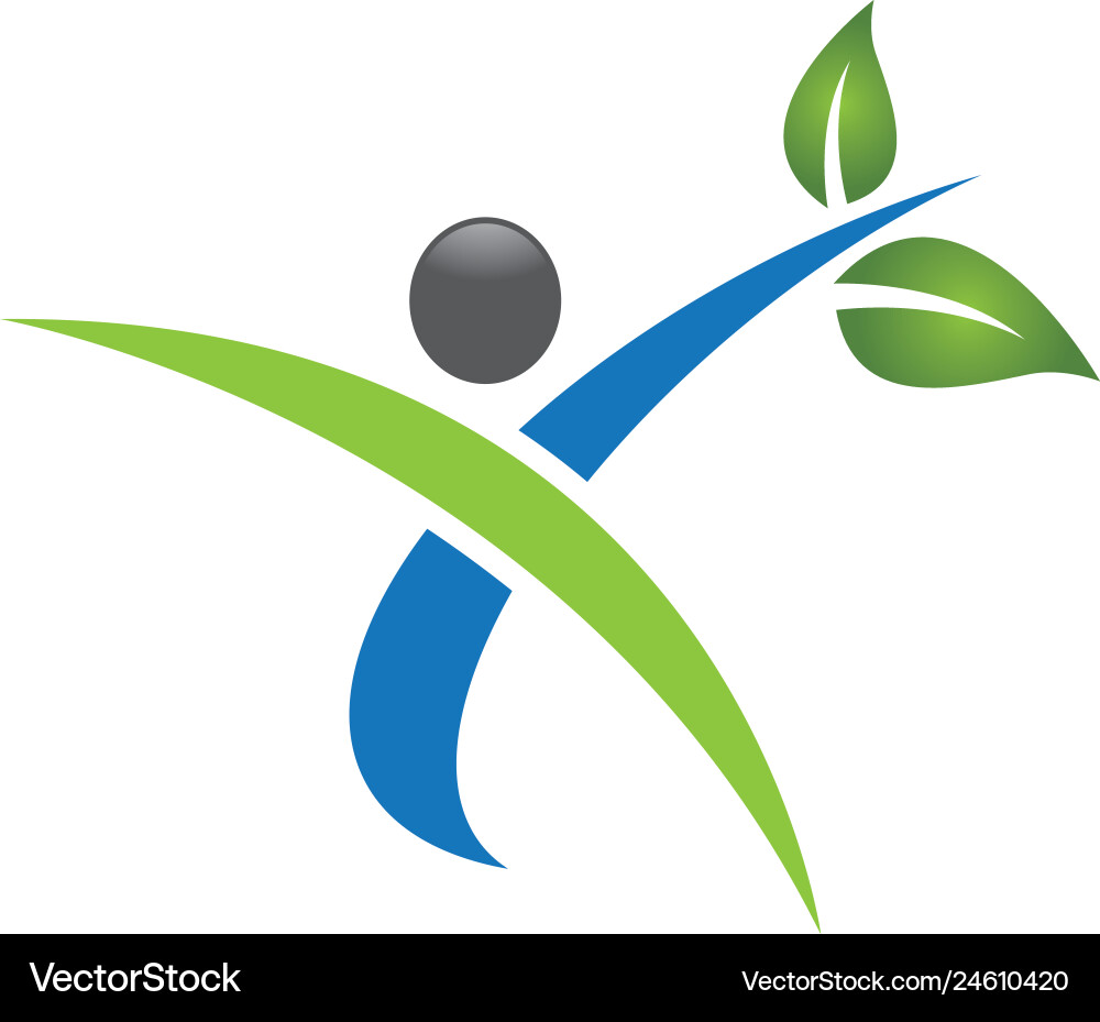 Human health symbol Royalty Free Vector Image - VectorStock