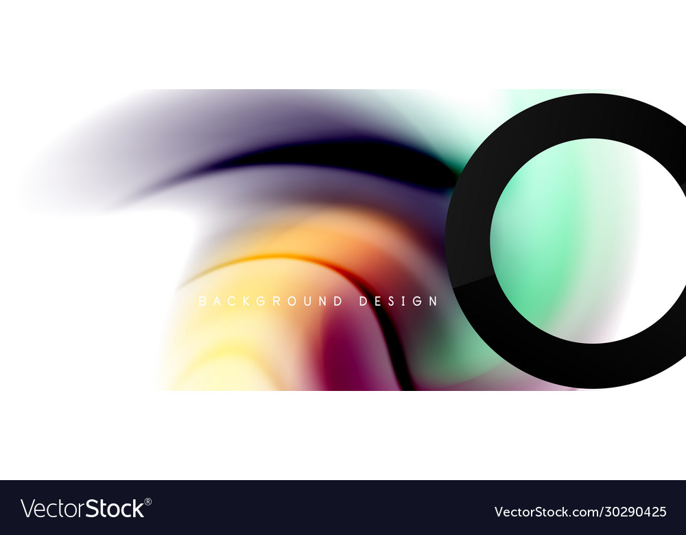 Abstract background fluid mixing gradient liquid Vector Image