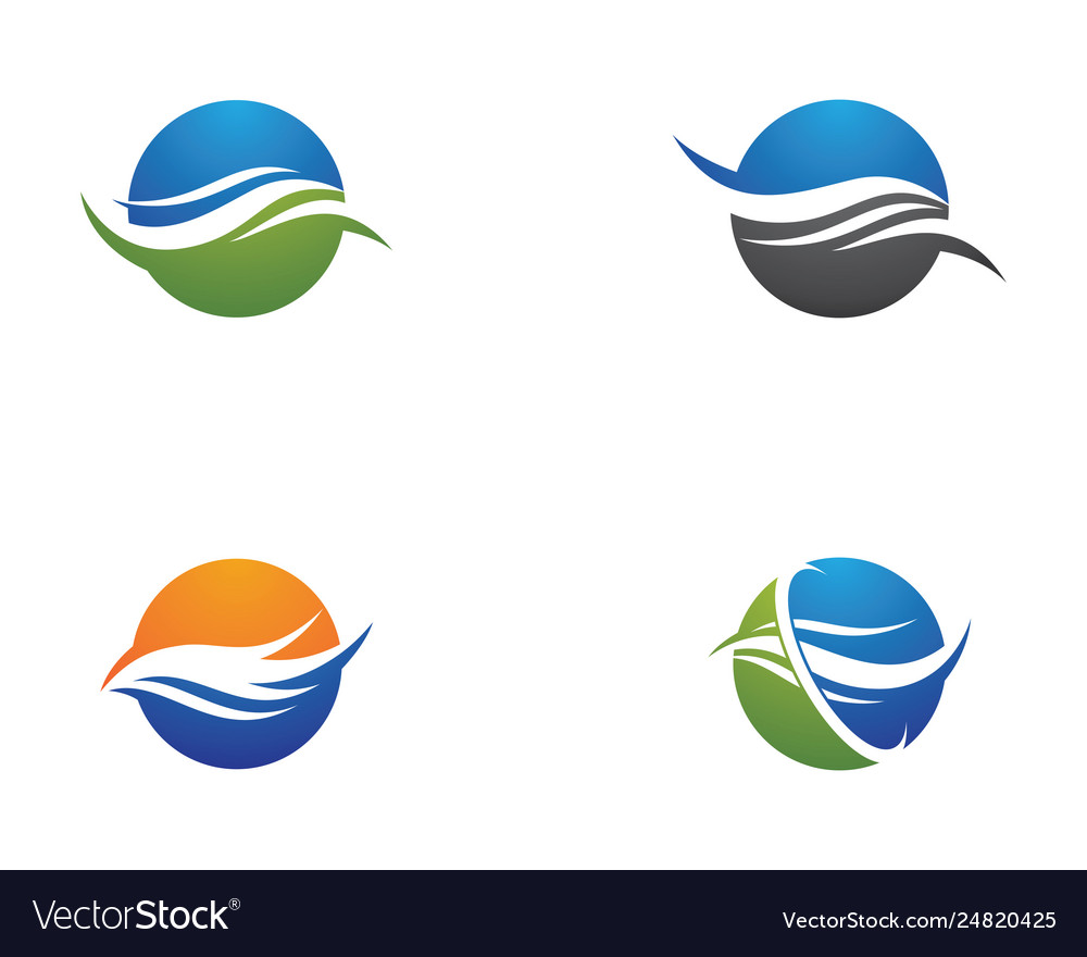 Wave Symbol Design Royalty Free Vector Image - Vectorstock