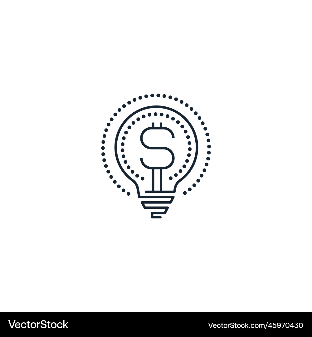 Business idea creative icon from icons Royalty Free Vector