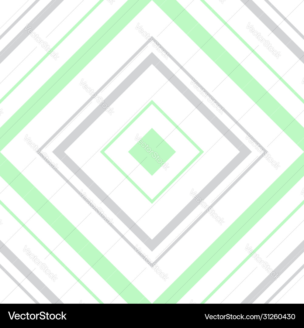 Green argyle diagonal stripes seamless pattern Vector Image