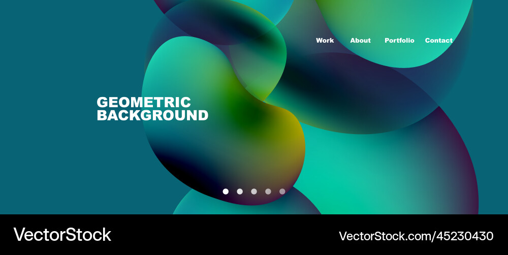 Liquid fluid shapes with flowin gradients abstract