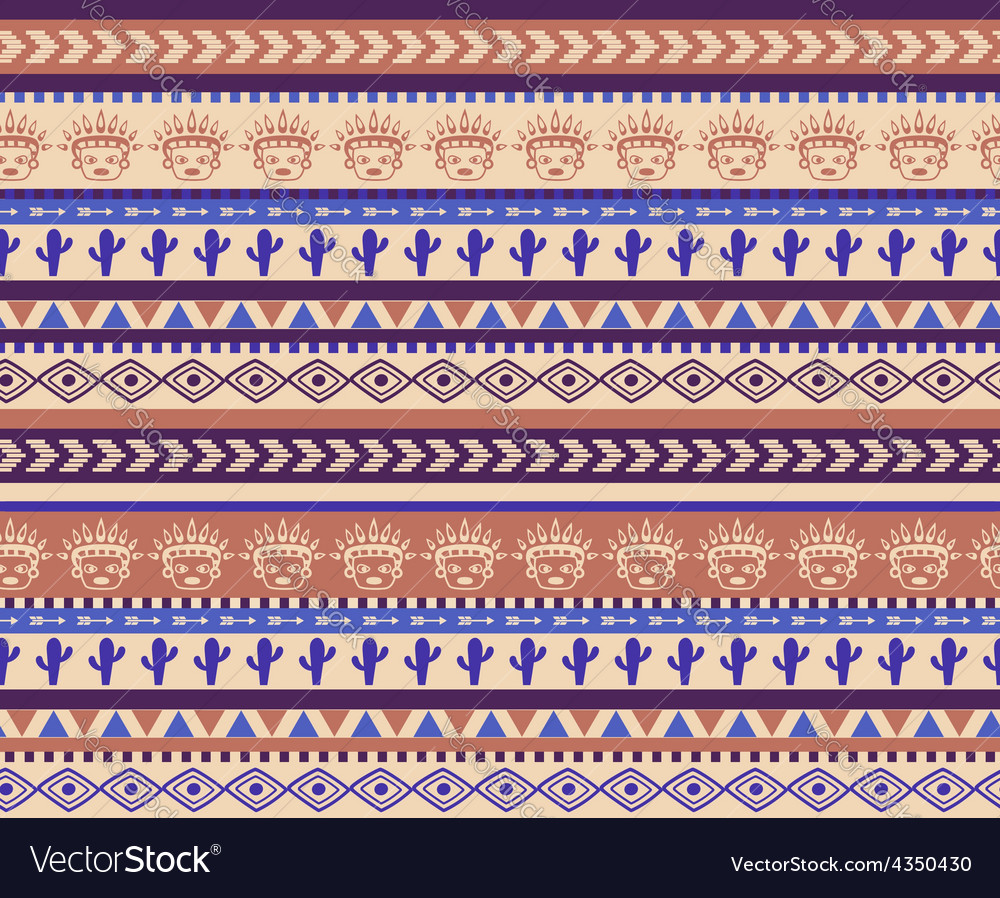 Warrior pattern Royalty Free Vector Image - VectorStock
