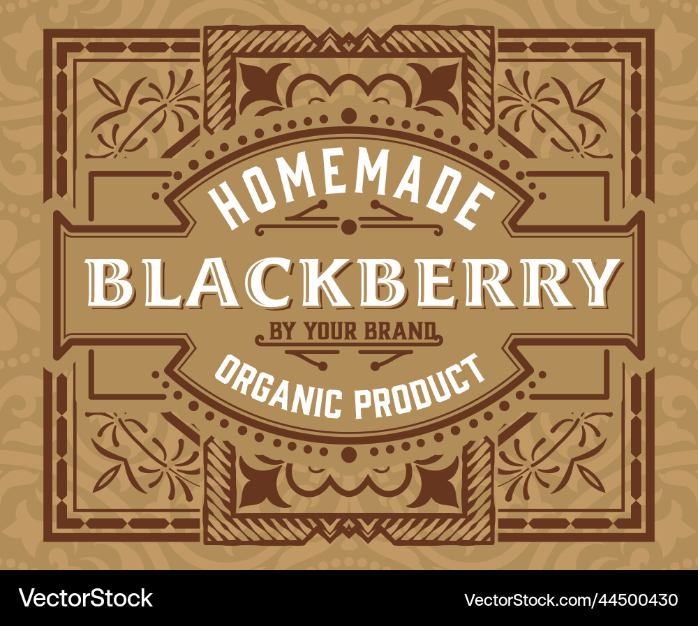 Western card with vintage style Royalty Free Vector Image