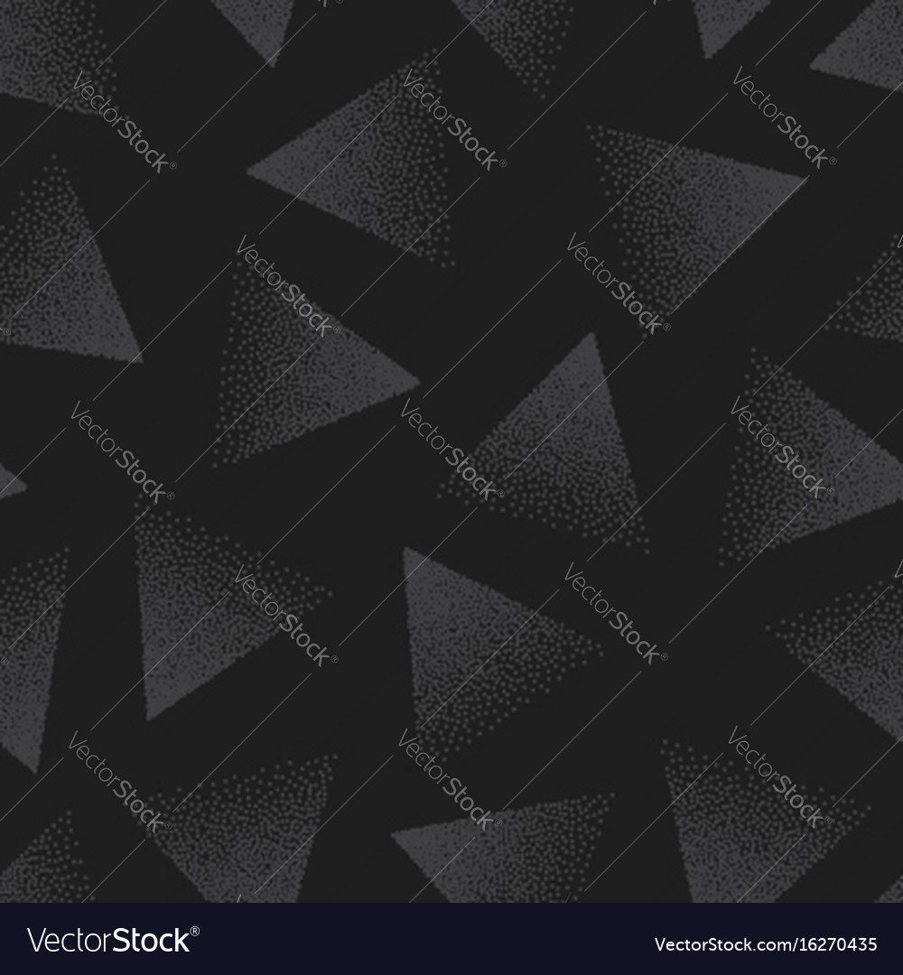 Abstract stippled seamless pattern Royalty Free Vector Image