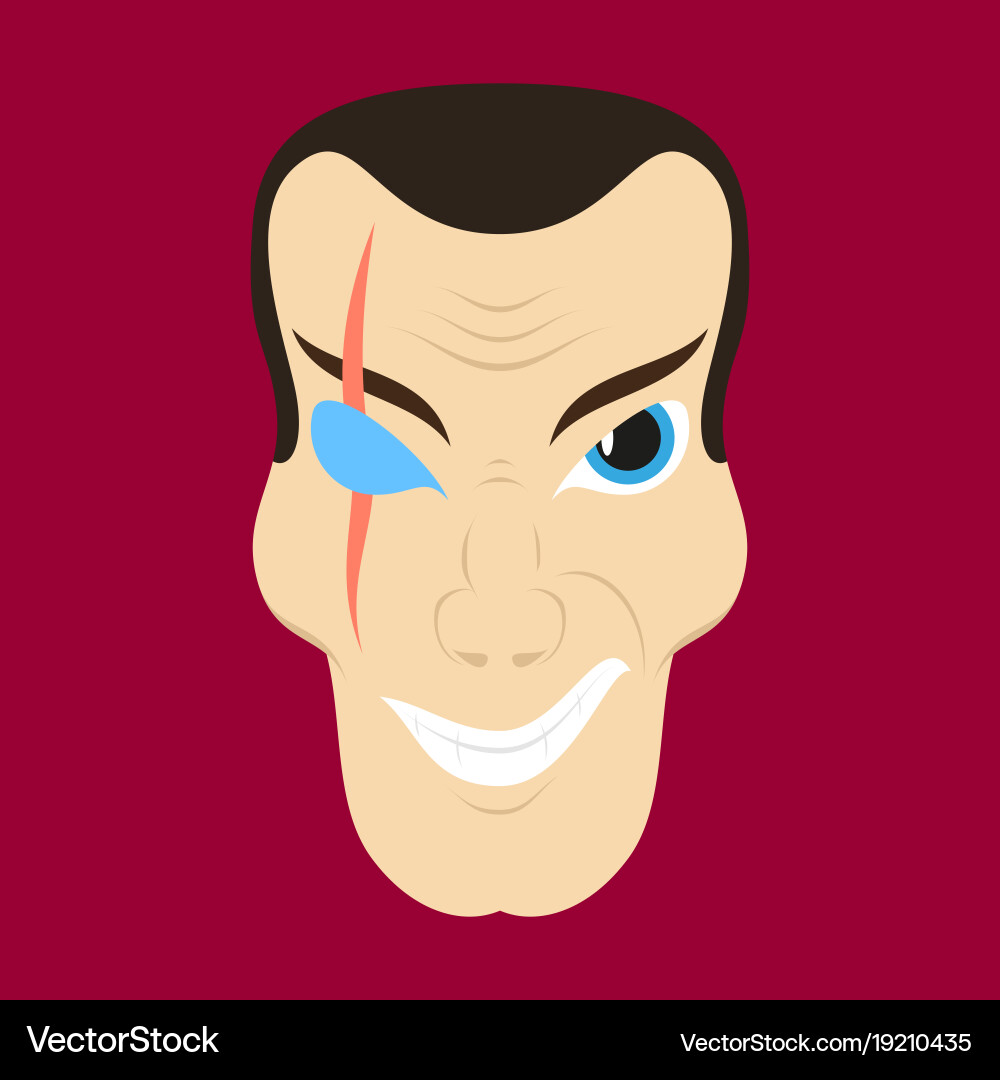 Flat cartoon superhero character design Royalty Free Vector