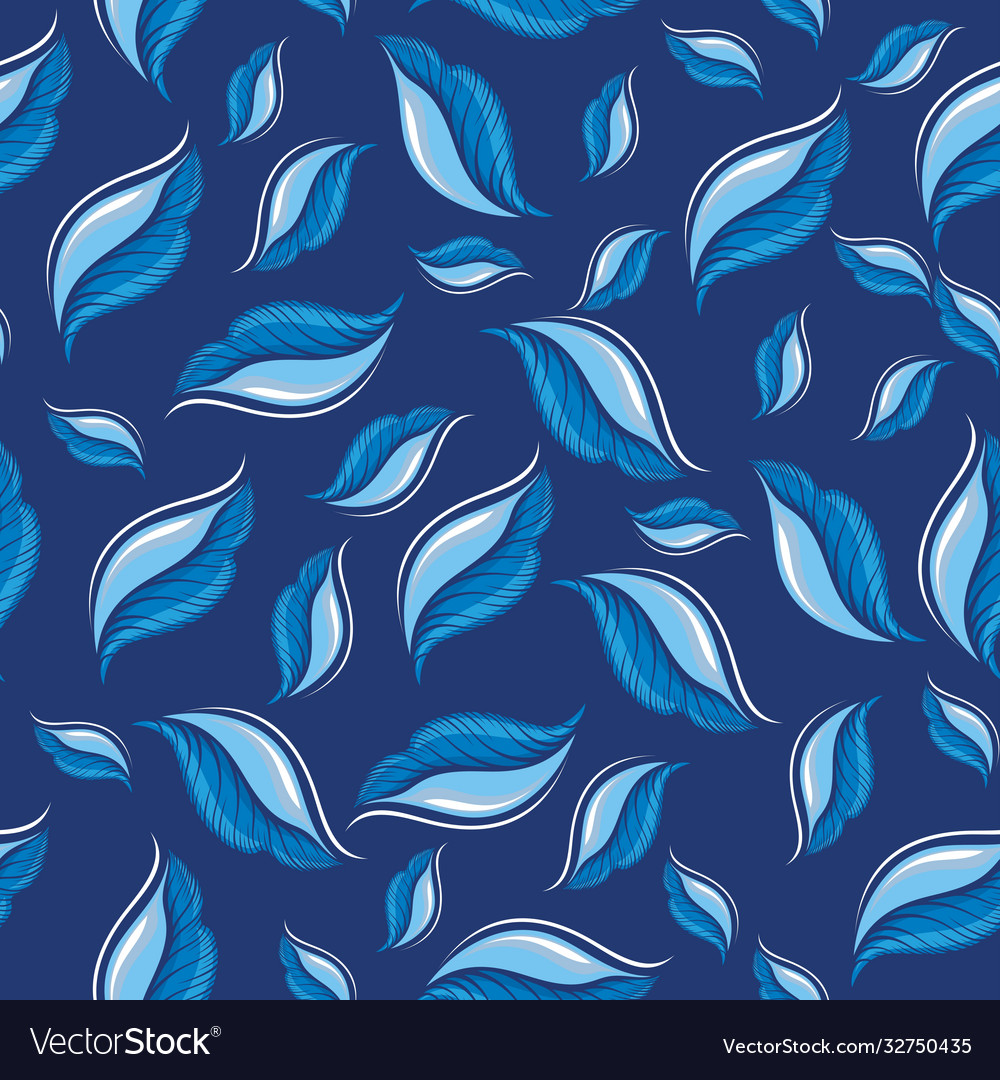 Leaf pattern Royalty Free Vector Image - VectorStock