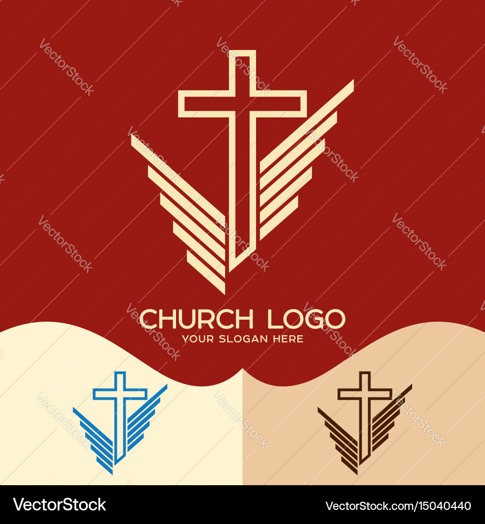 Cross of jesus Royalty Free Vector Image - VectorStock