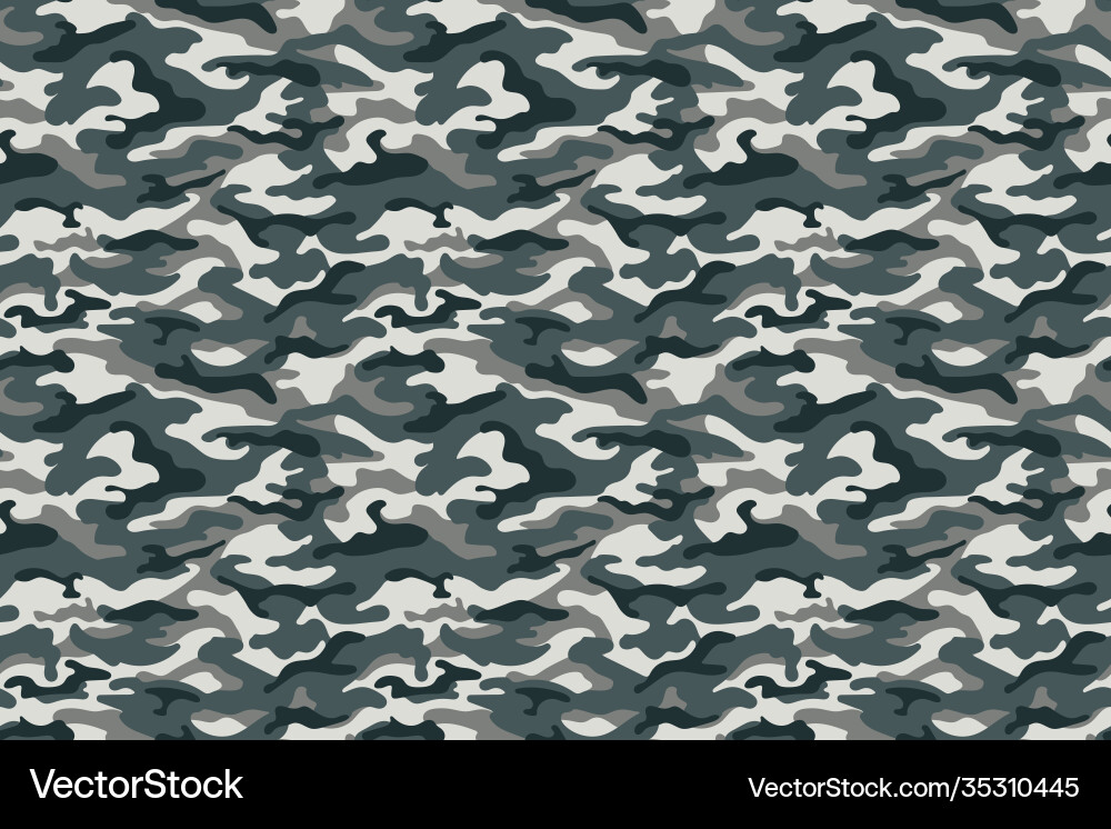 Military gray camouflage texture Royalty Free Vector Image