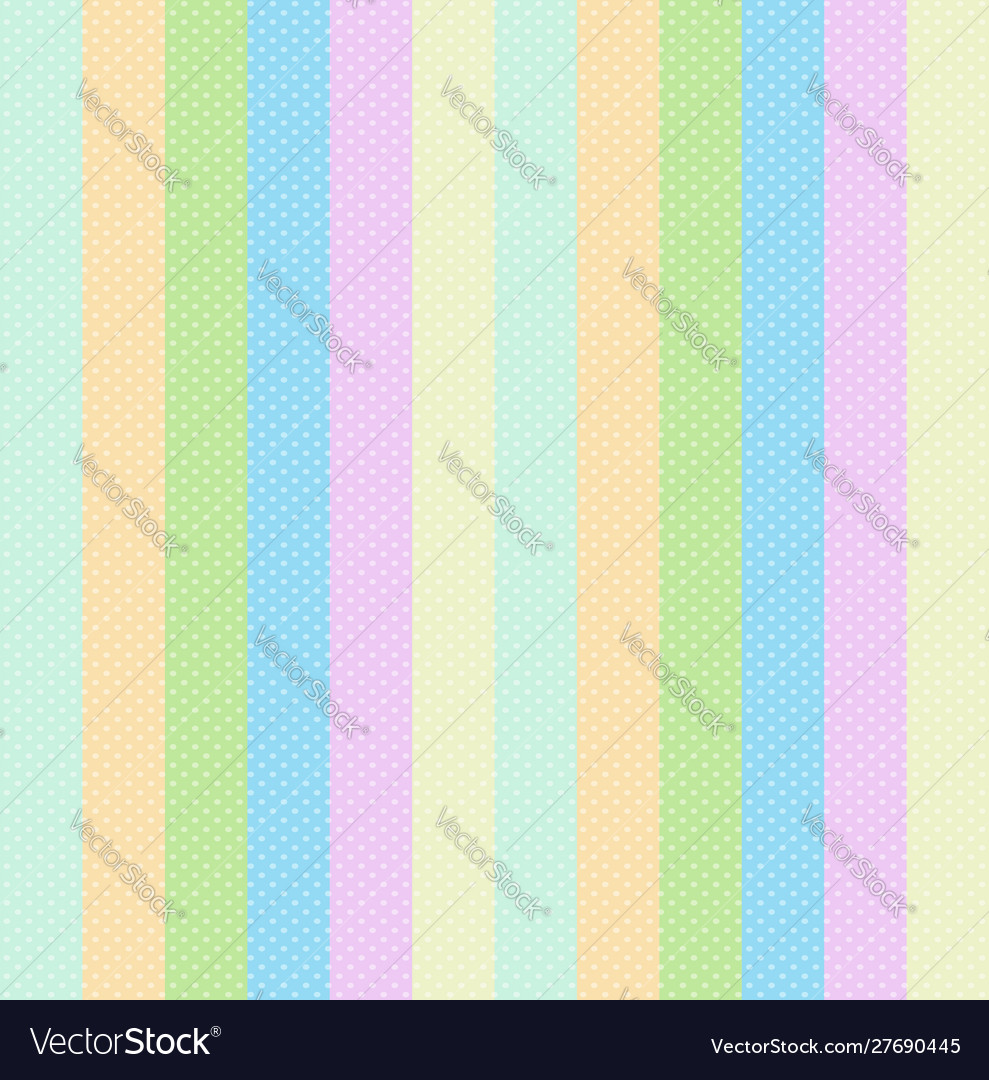 Colorful Polka Dots And Stripes