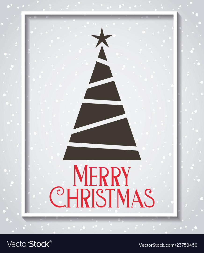 Merry christmas decoration Royalty Free Vector Image