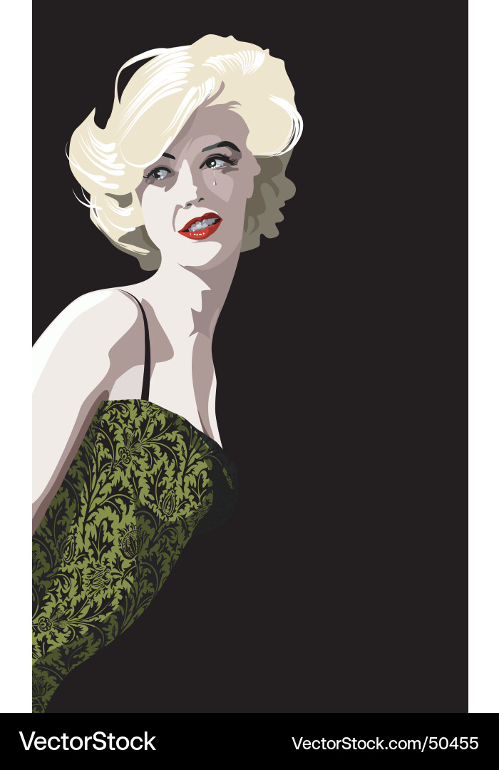 Blond girl Royalty Free Vector Image - VectorStock