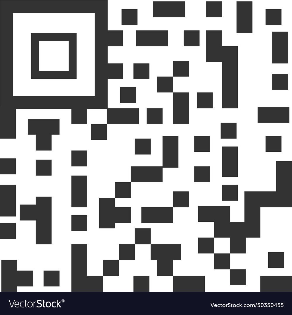 Qr scan code Royalty Free Vector Image - VectorStock