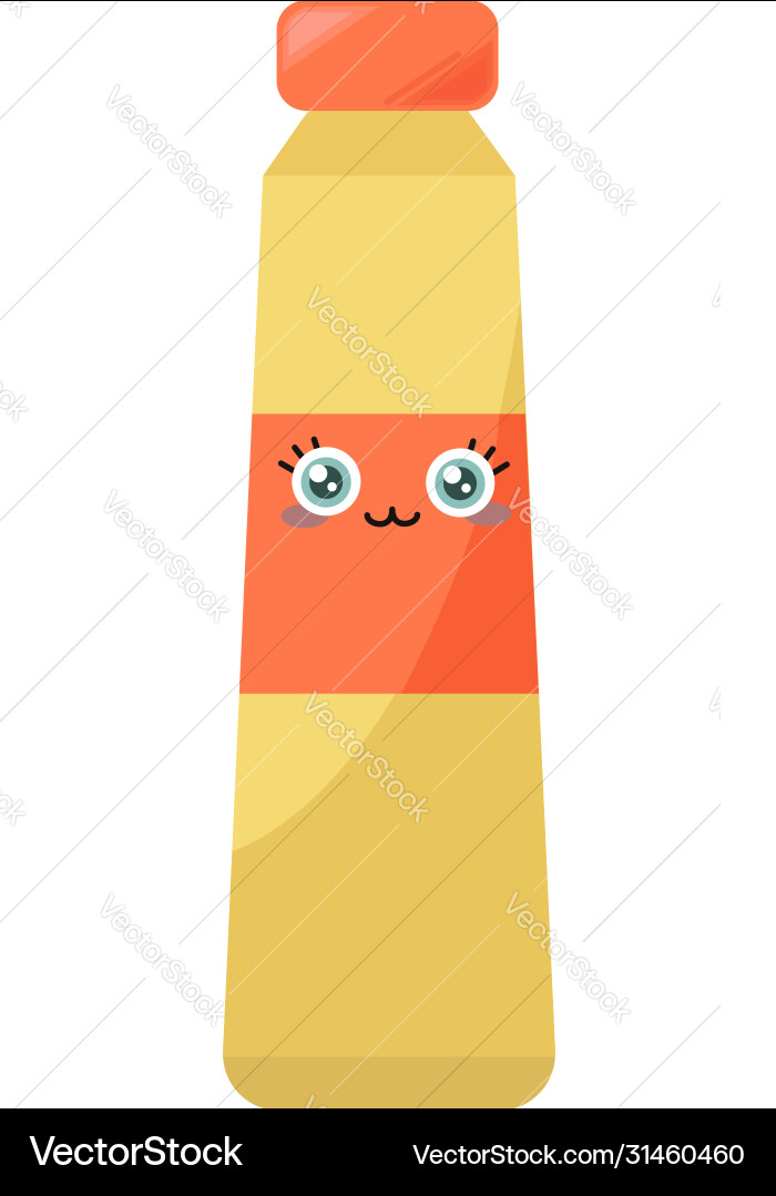Color tube on white background Royalty Free Vector Image