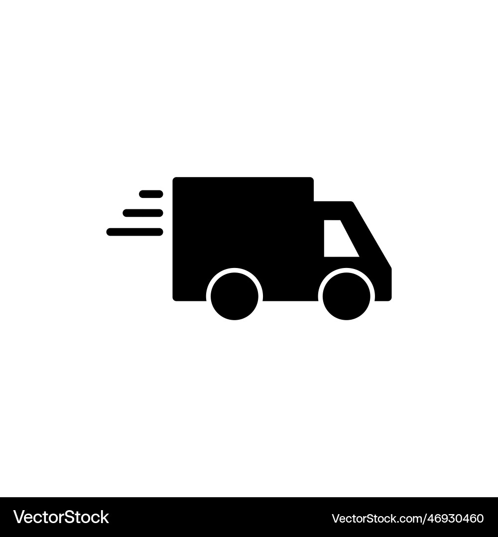 Delivery icon shipping fast icon Royalty Free Vector Image