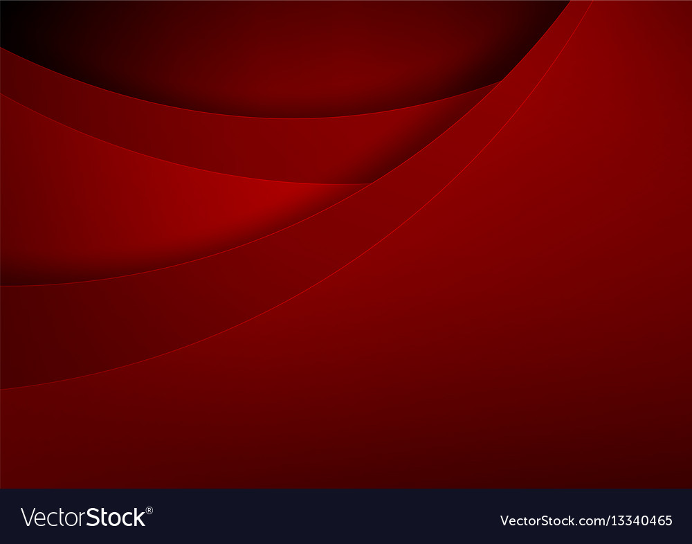 Abstract background basic geometry red layered Vector Image