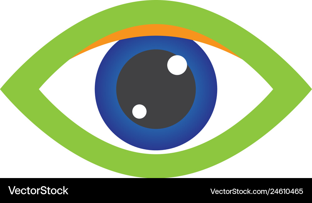Eye symbol design Royalty Free Vector Image - VectorStock