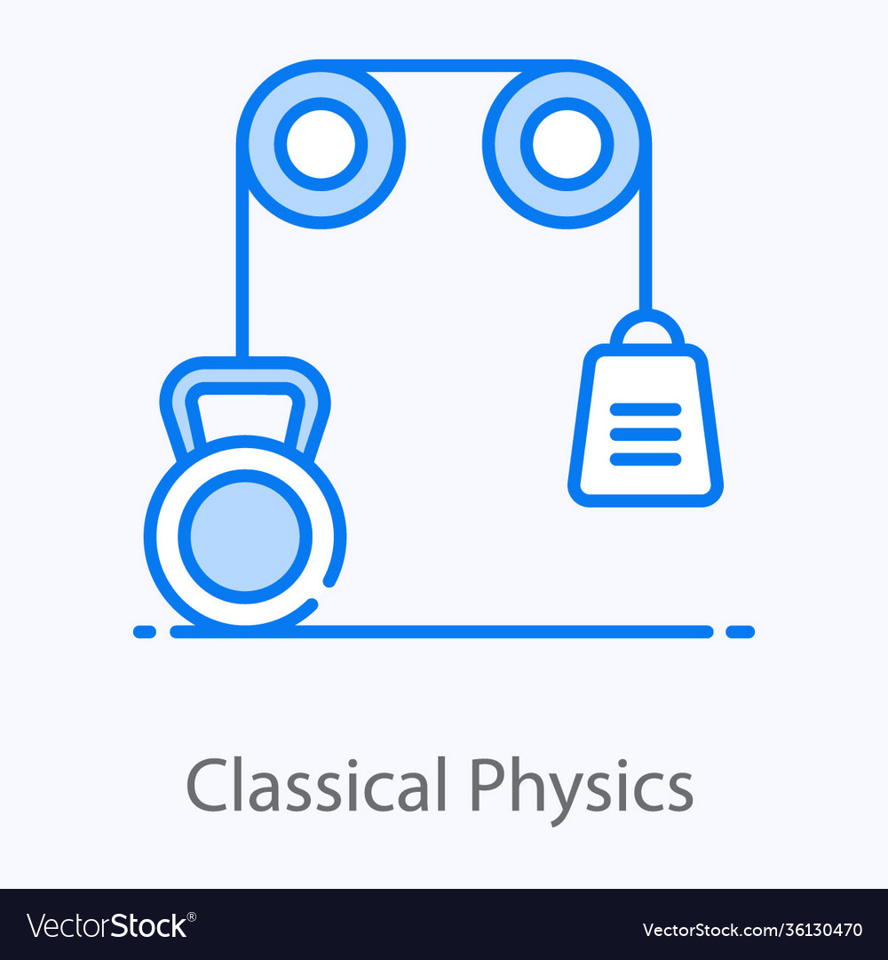 Classical physics Royalty Free Vector Image - VectorStock