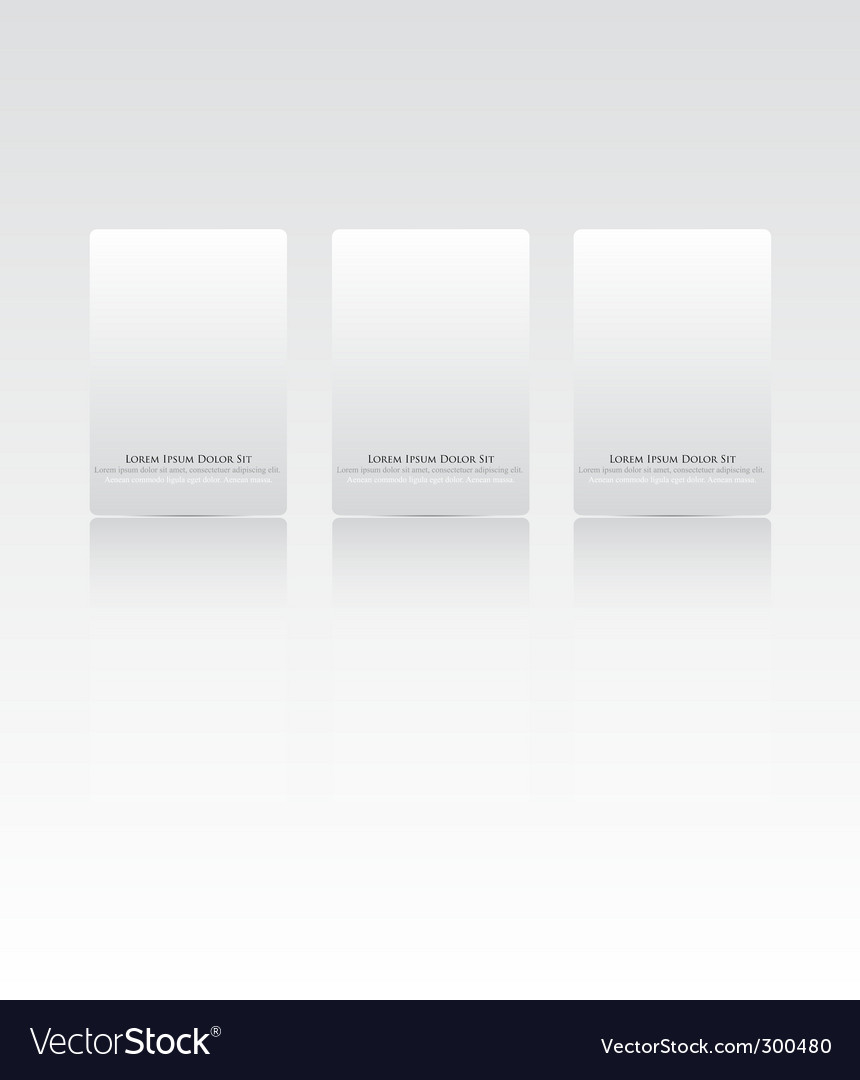 Website menu templates Royalty Free Vector Image