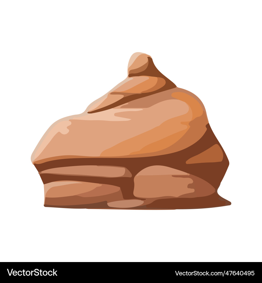 Rocky landscapes stone Royalty Free Vector Image