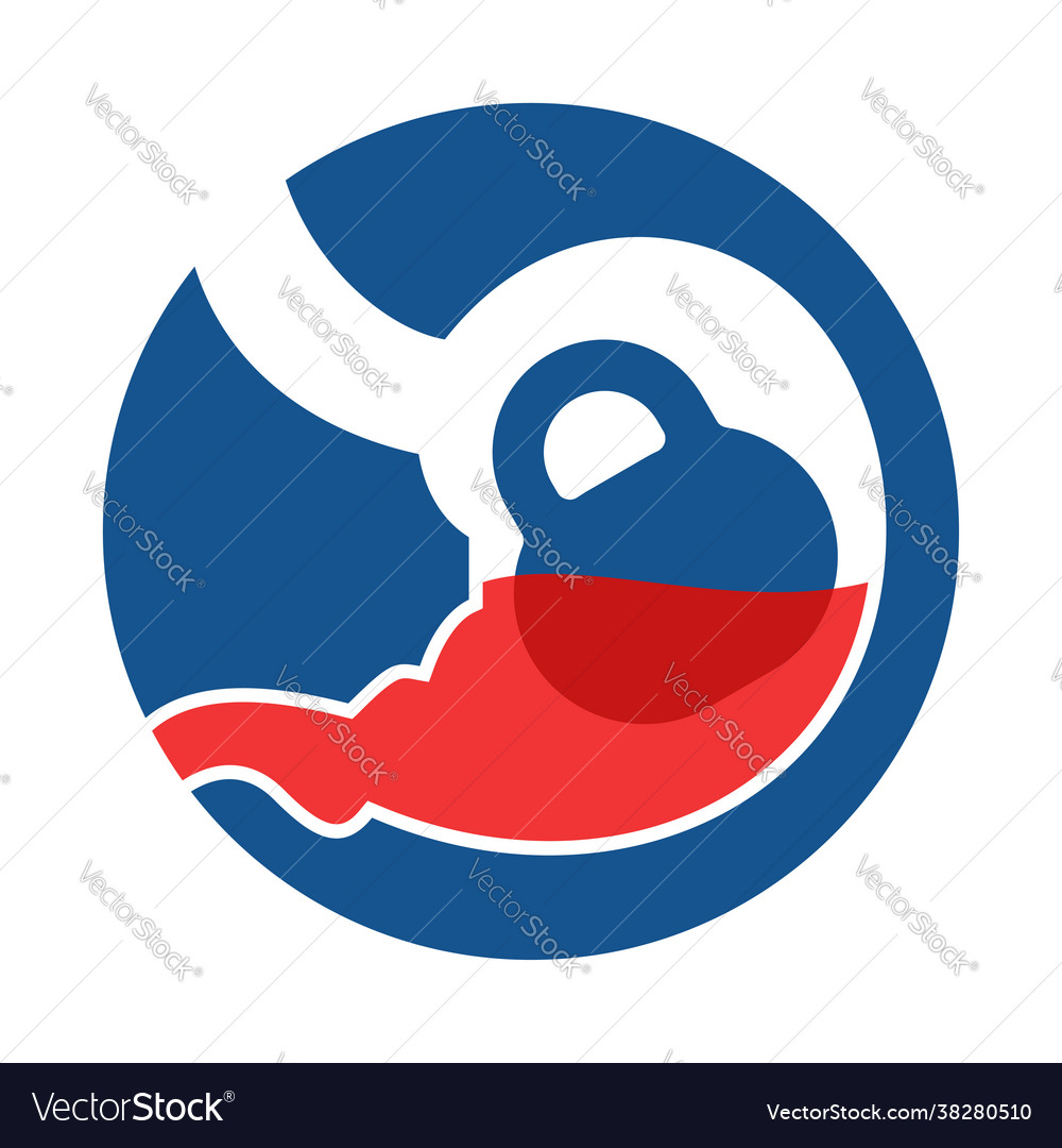 Indigestion or dyspepsia abdominal fullness icon Vector Image