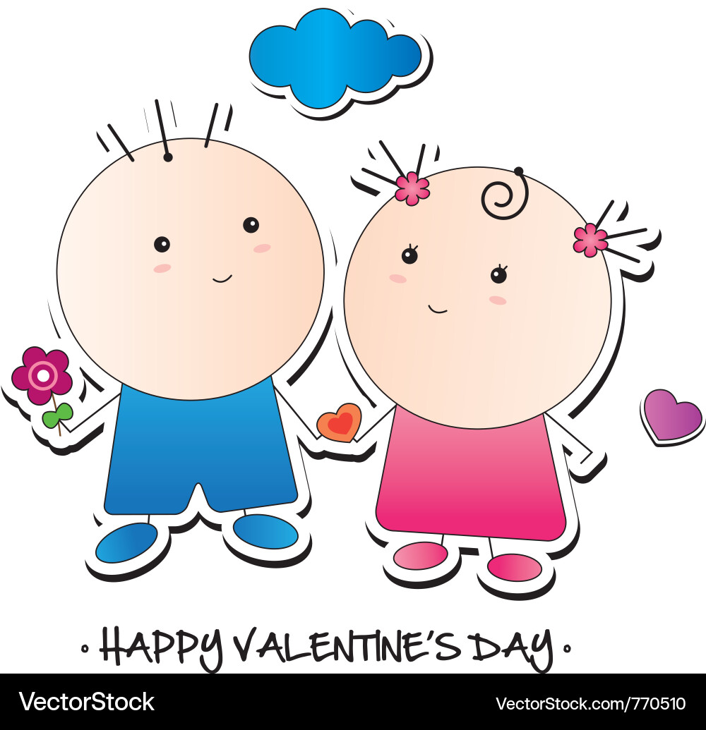 Love kids Royalty Free Vector Image - VectorStock