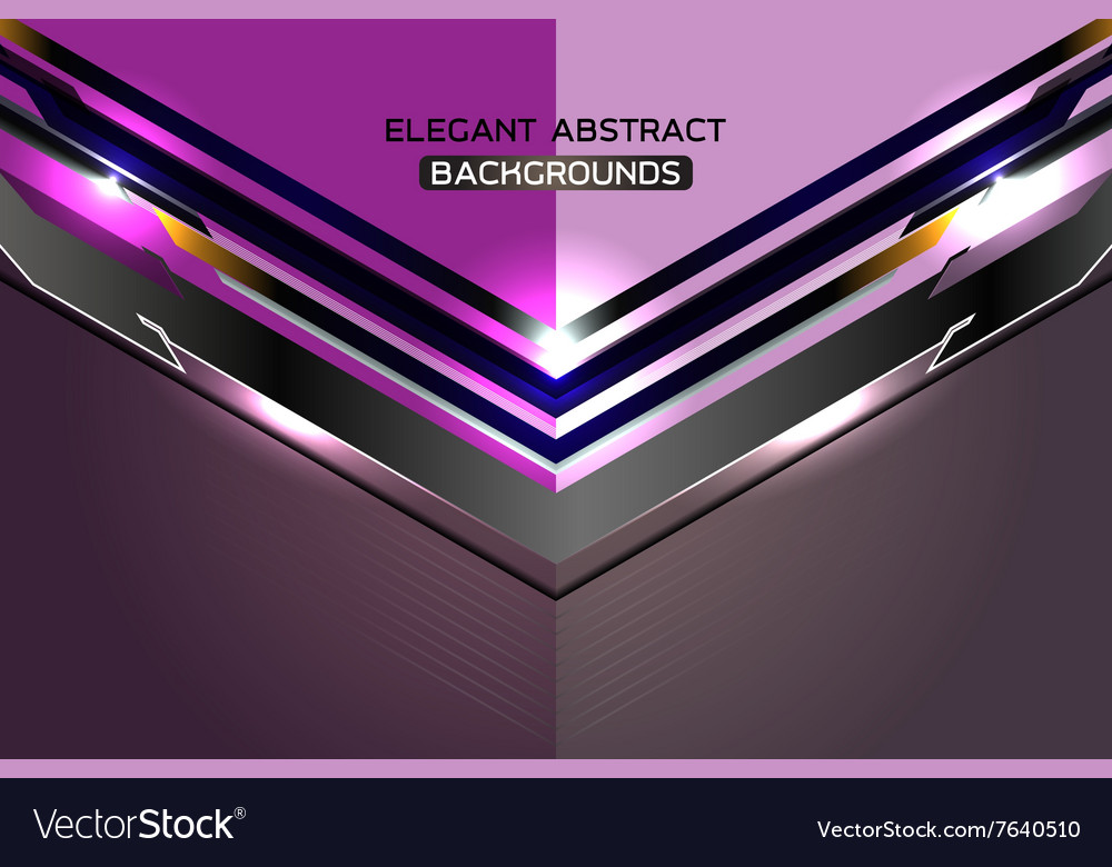 Modern abstract template violet background Vector Image