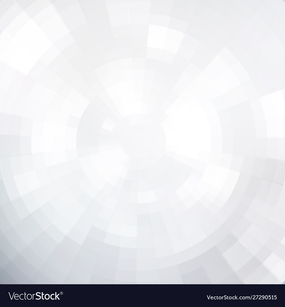 Abstract white shiny concentric mosaic Royalty Free Vector Abstract white shiny concentric mosaic Royalty Free Vector