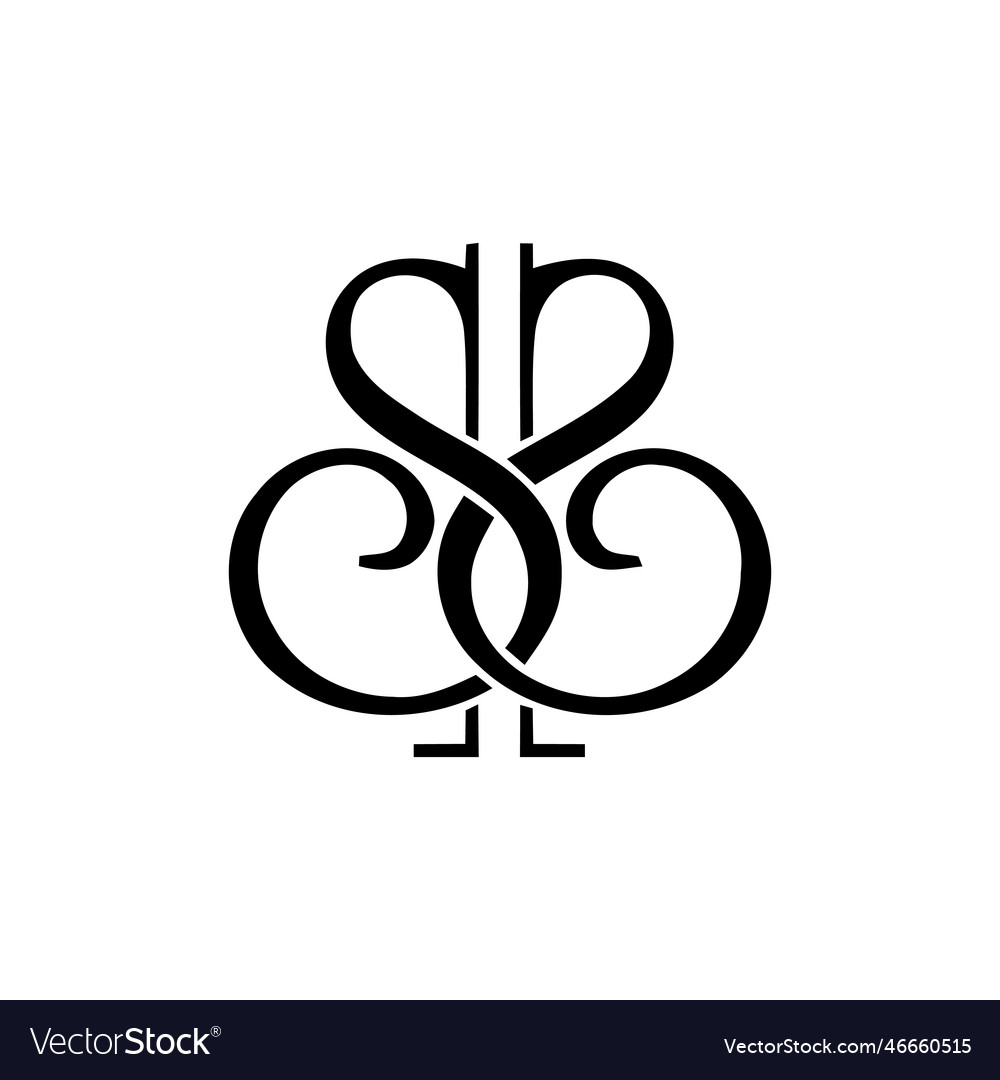 Ss Initials Logo Design Initial Letter Logo Vector Image