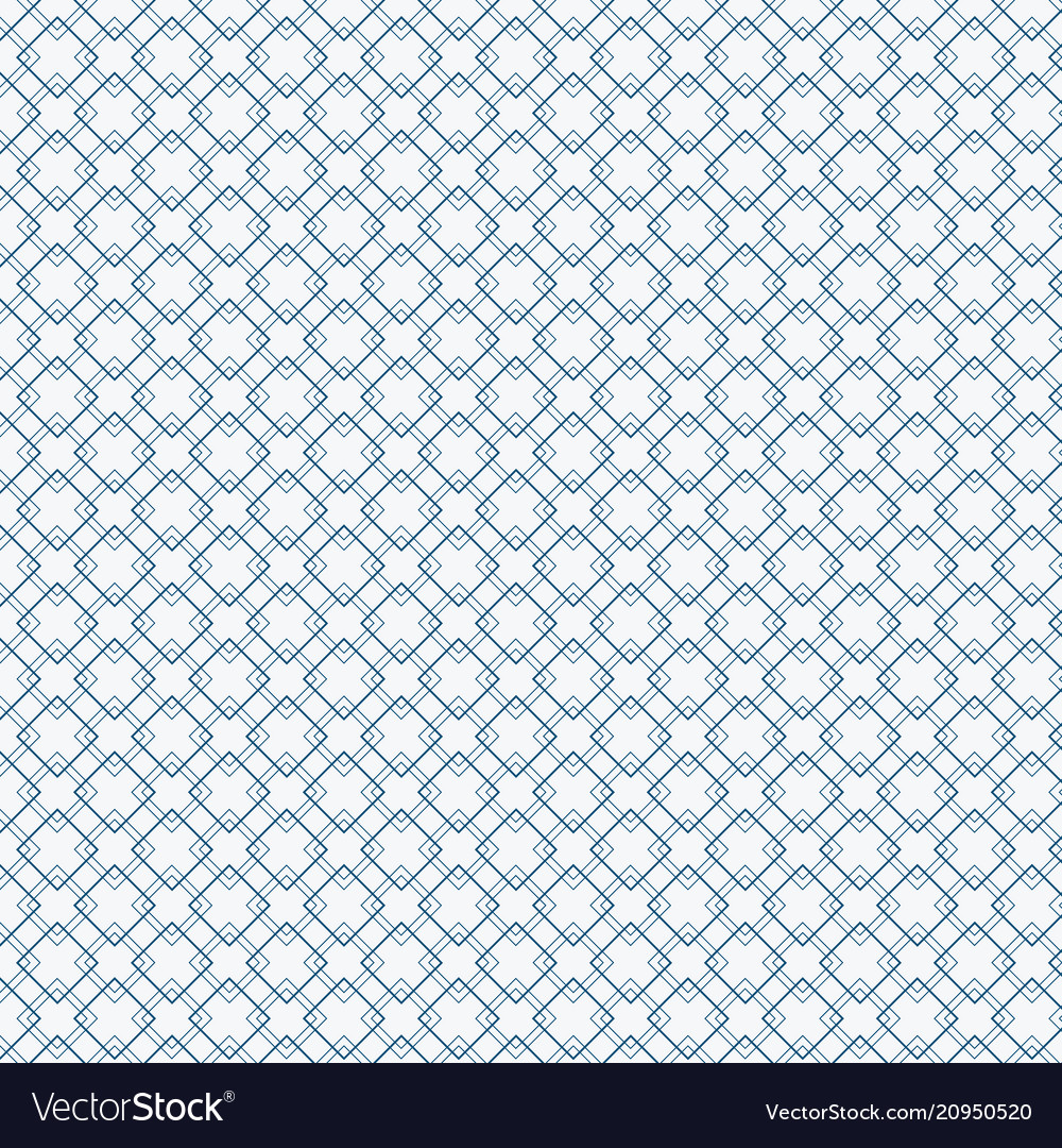 Abstract blue squares pattern on white background Vector Image