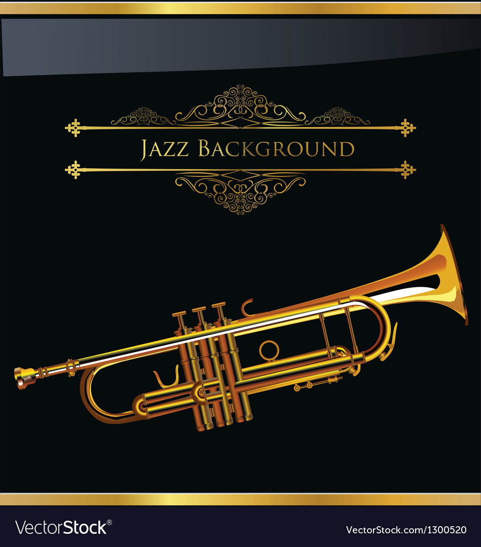 Jazz background Royalty Free Vector Image - VectorStock
