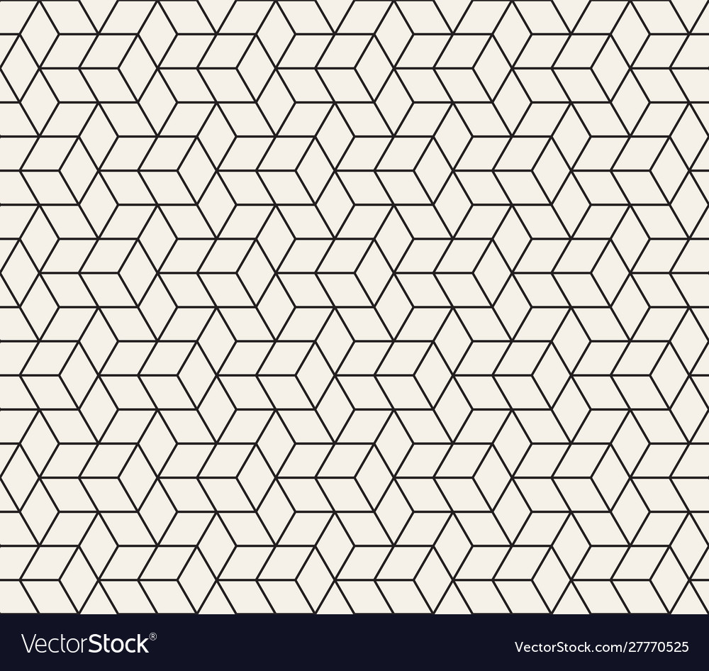 Seamless geometric pattern simple abstract lines Vector Image
