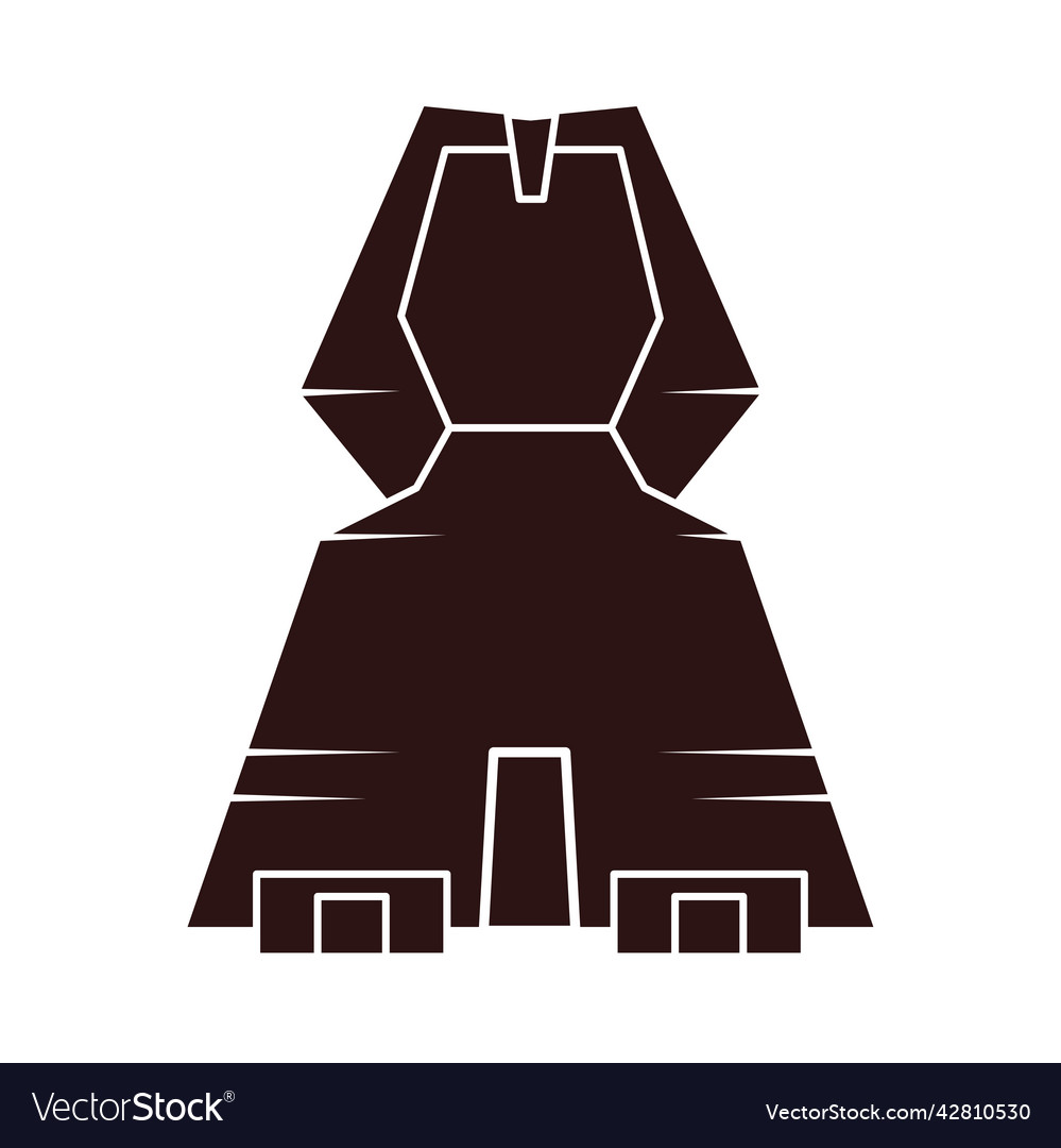 Egypt sphinx head Royalty Free Vector Image - VectorStock