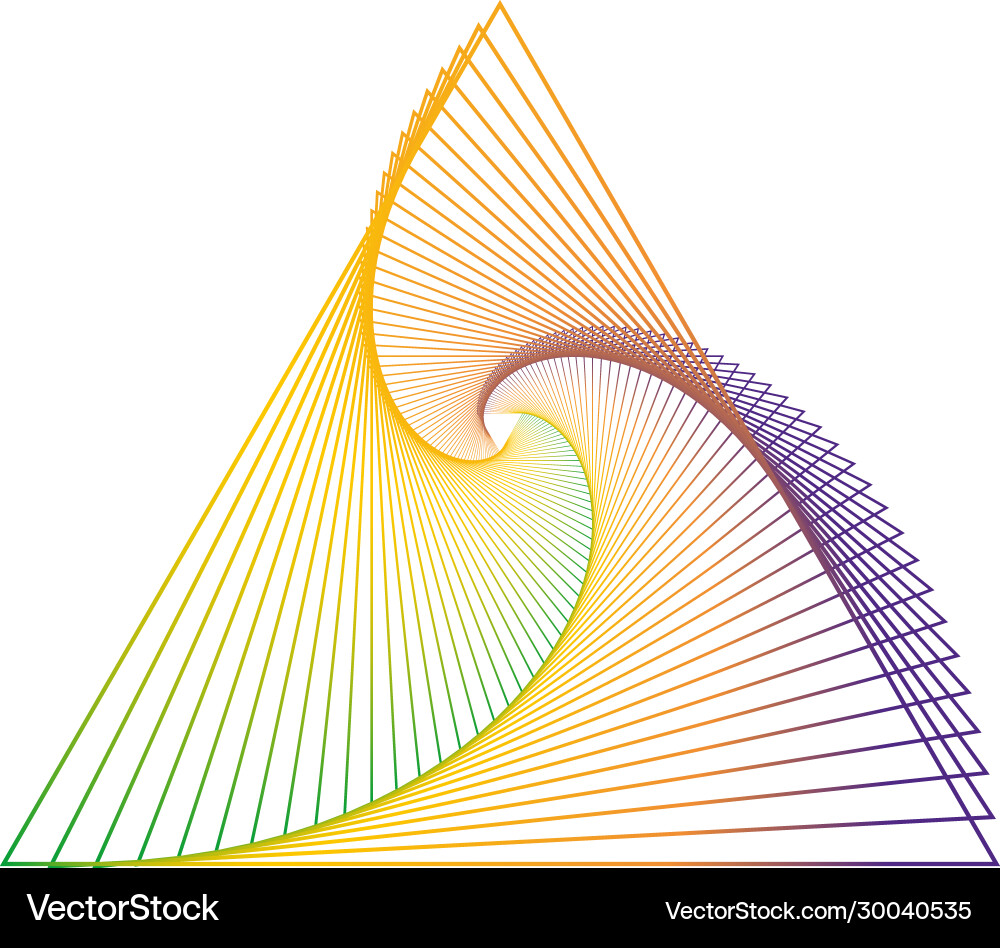 Abstract background triangle Royalty Free Vector Image