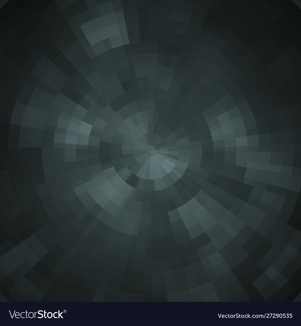 Abstract black shiny concentric mosaic Royalty Free Vector Abstract black shiny concentric mosaic Royalty Free Vector