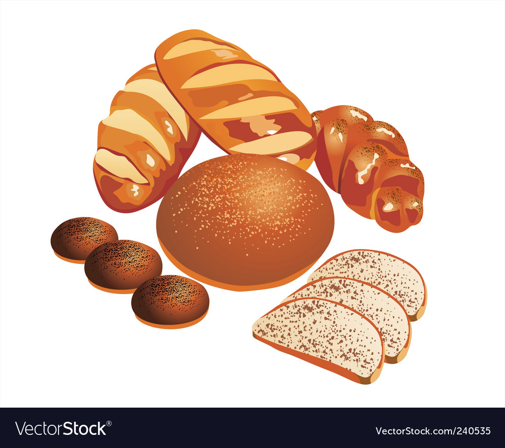 Bread Royalty Free Vector Image - VectorStock
