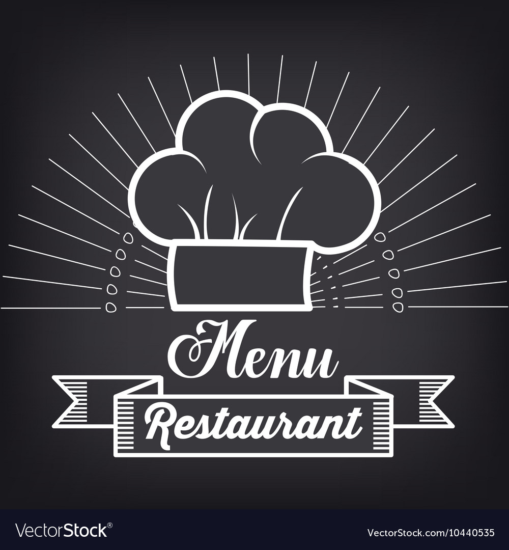 Menu restaurant food icon Royalty Free Vector Image
