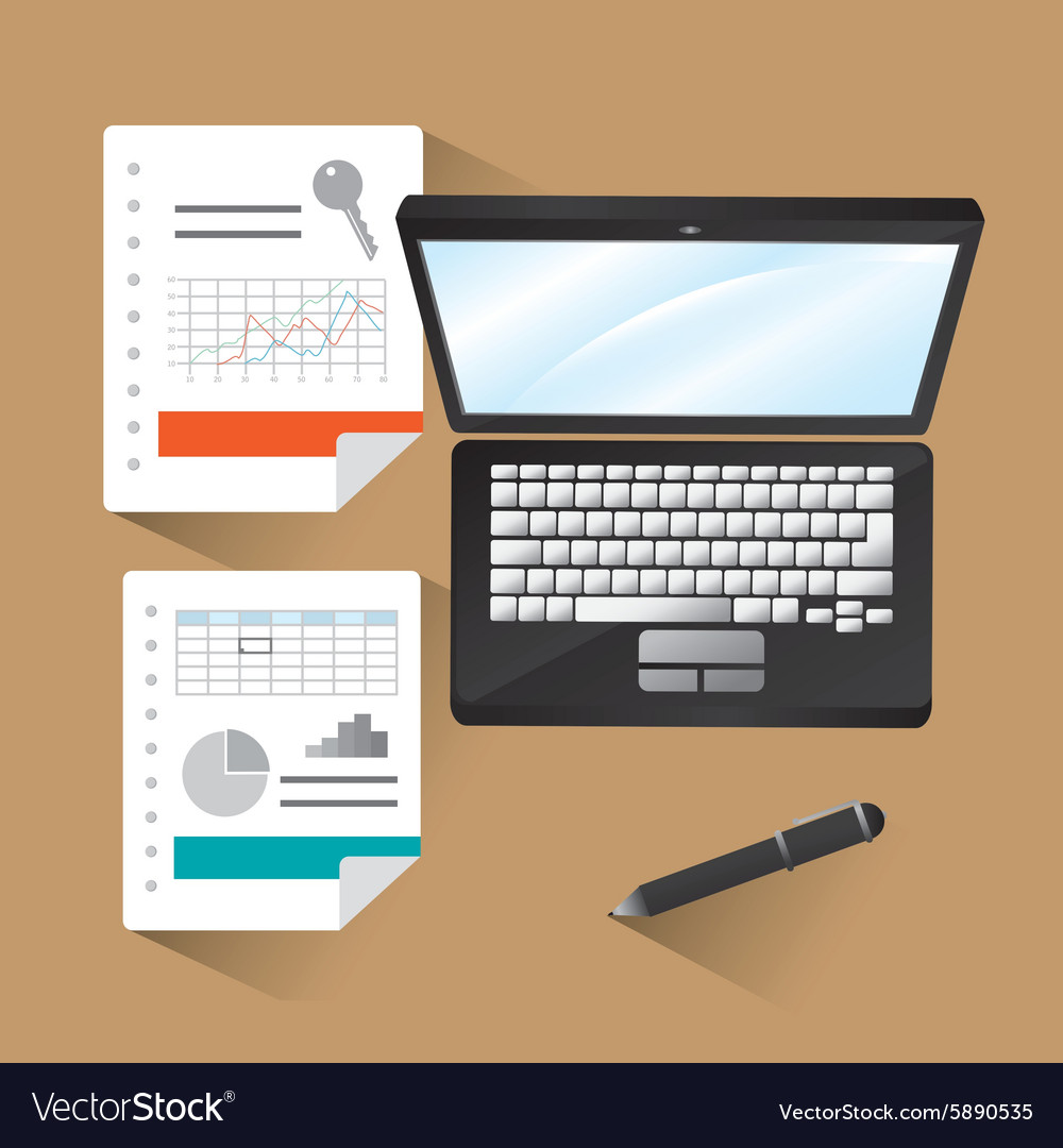 Spreadsheet design Royalty Free Vector Image - VectorStock