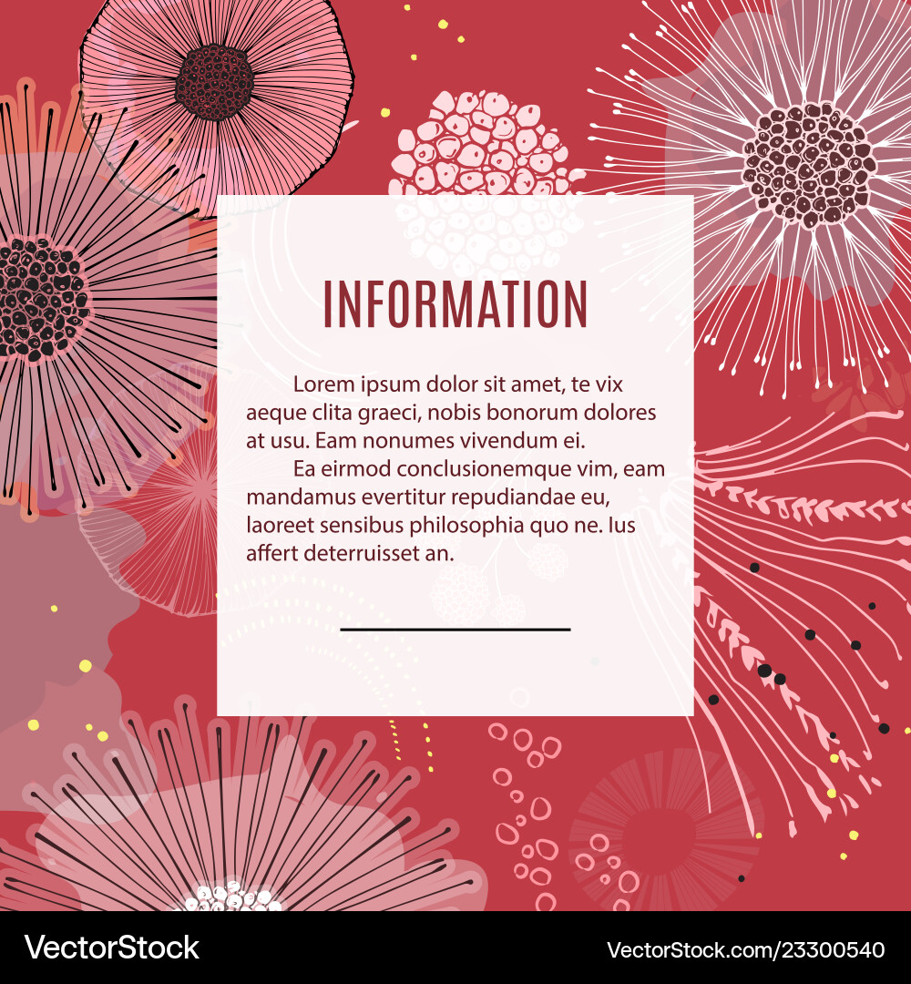 Creative social media post beautiful magical Vector Image