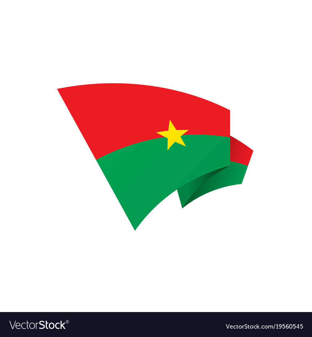Burkina Faso Flag Royalty Free Vector Image Vectorstock