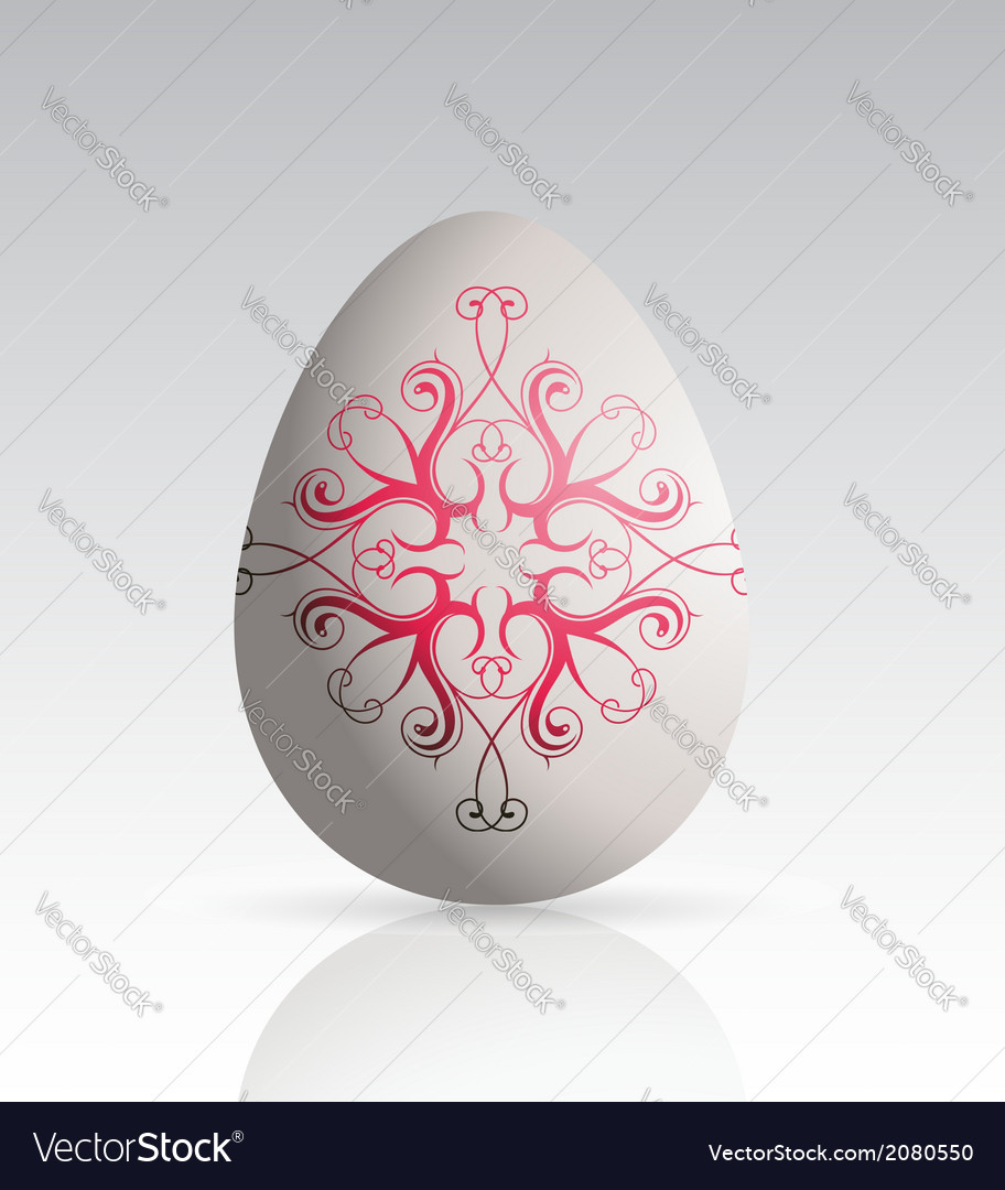 Easter egg Royalty Free Vector Image - VectorStock