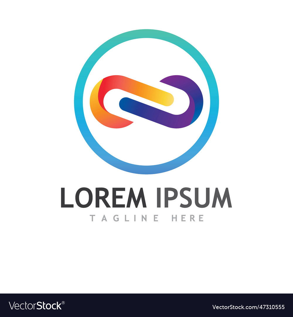 Infinity design Royalty Free Vector Image - VectorStock