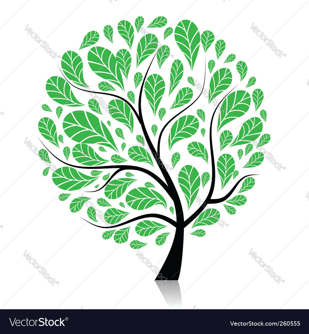 Baum Lizenzfreies Vektorbild - VectorStock