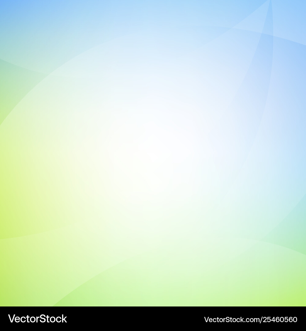 Blue and green background with line Royalty Free Vector