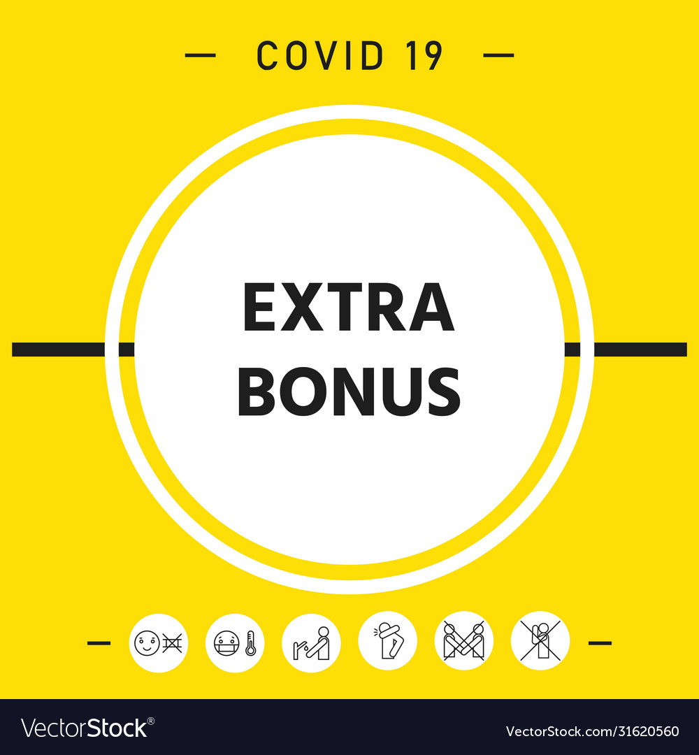 Extra bonus - button graphic elements Royalty Free Vector