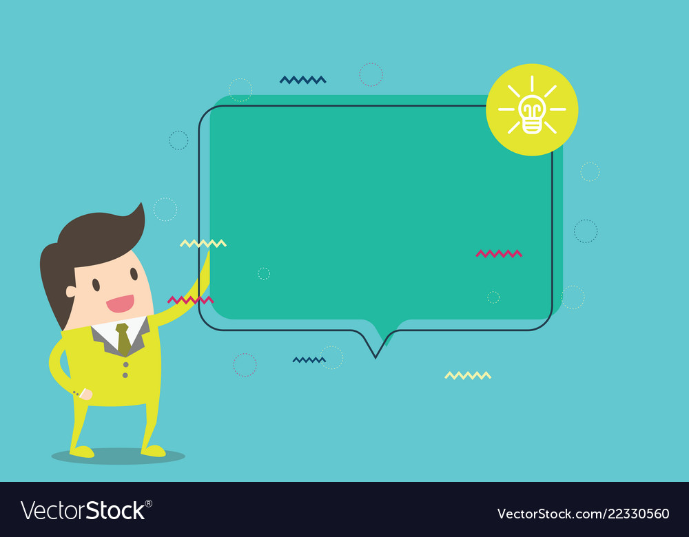 Flat design business concept Royalty Free Vector Image