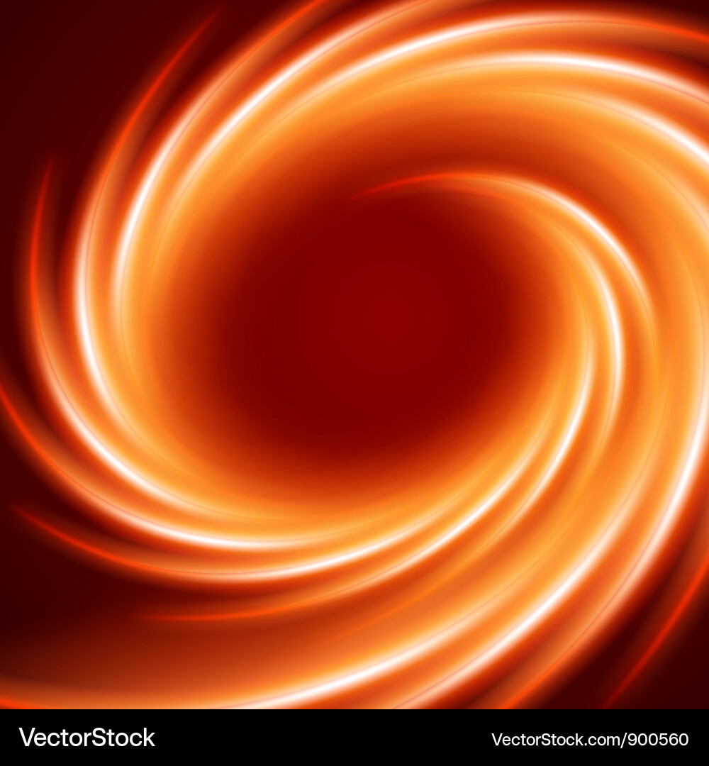 Smooth flame swirl background Royalty Free Vector Image