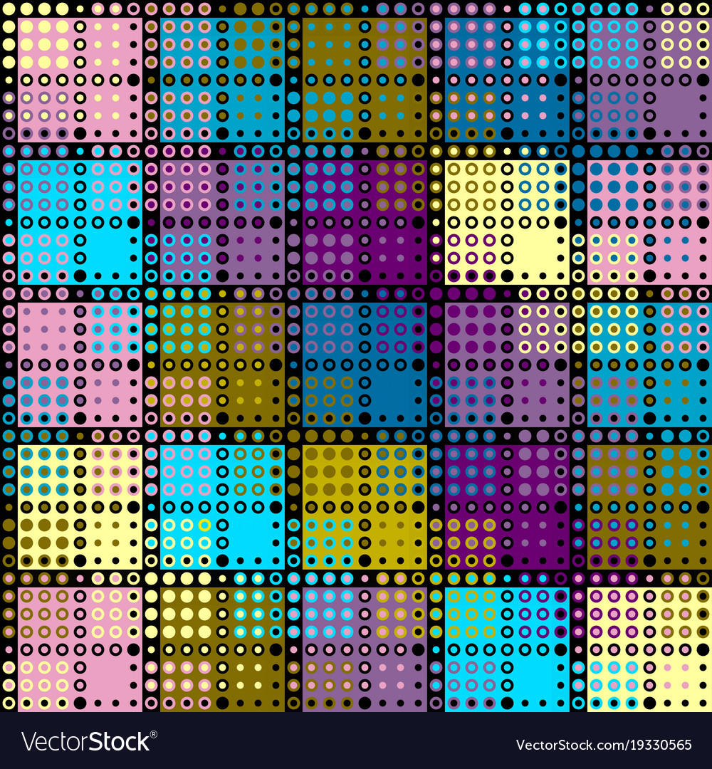 Geometric abstract pattern Royalty Free Vector Image