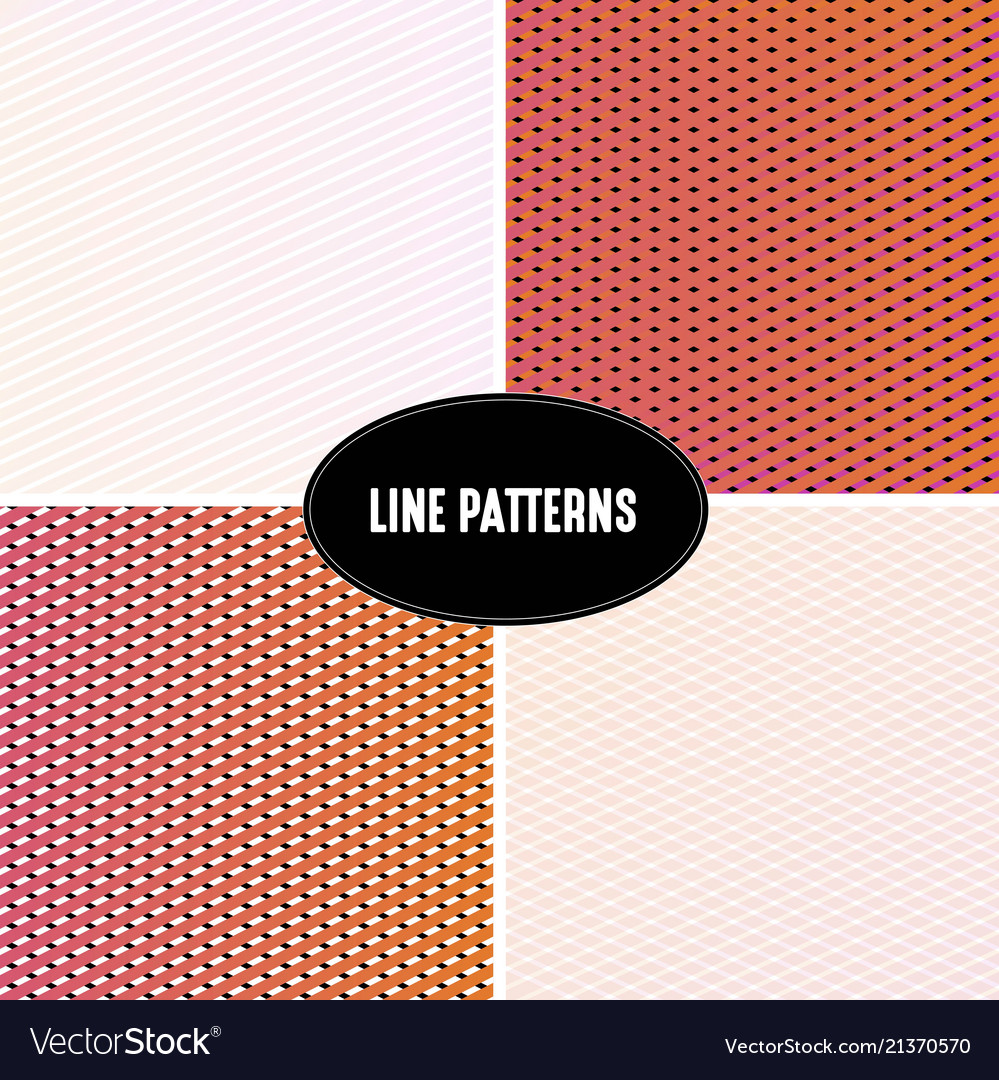 Abstract line pattern Royalty Free Vector Image